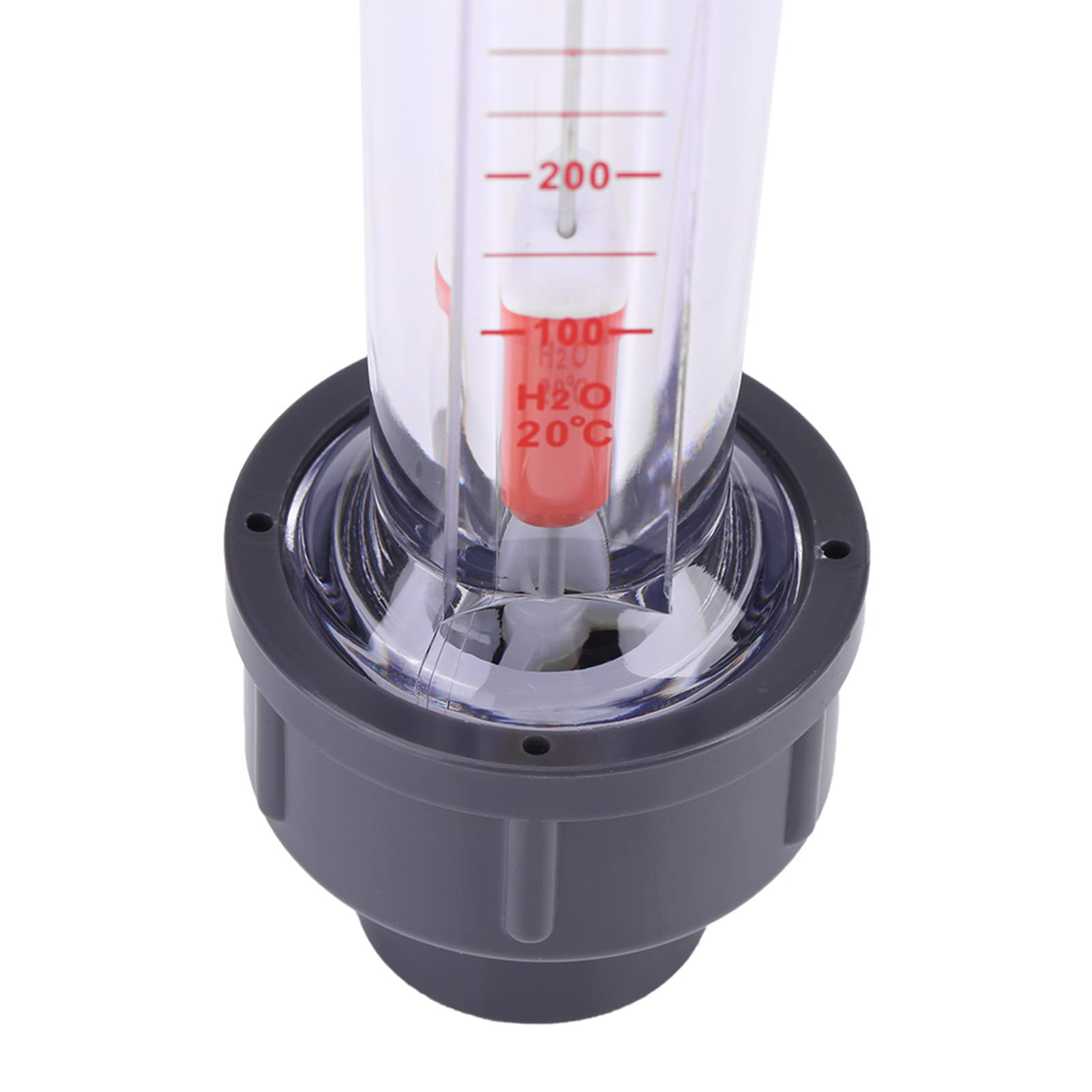 LZS 15D Flowmeter, Liquid Flowmeter Flow Plastic Tube Type 100 1000L H Water Flow Meter Flowmeter