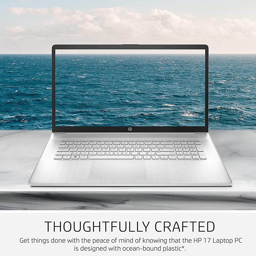 HP Laptops 17 inch Touchscreen 2023| Windows11| AMD Ryzen5 7530U Beat i7-1165G7| Wireless Wi-Fi6| USB C| Widescreen| Numeric Keyboard| Webcam| HDMI Cable (32GB RAM | 1TB PCIe SSD)