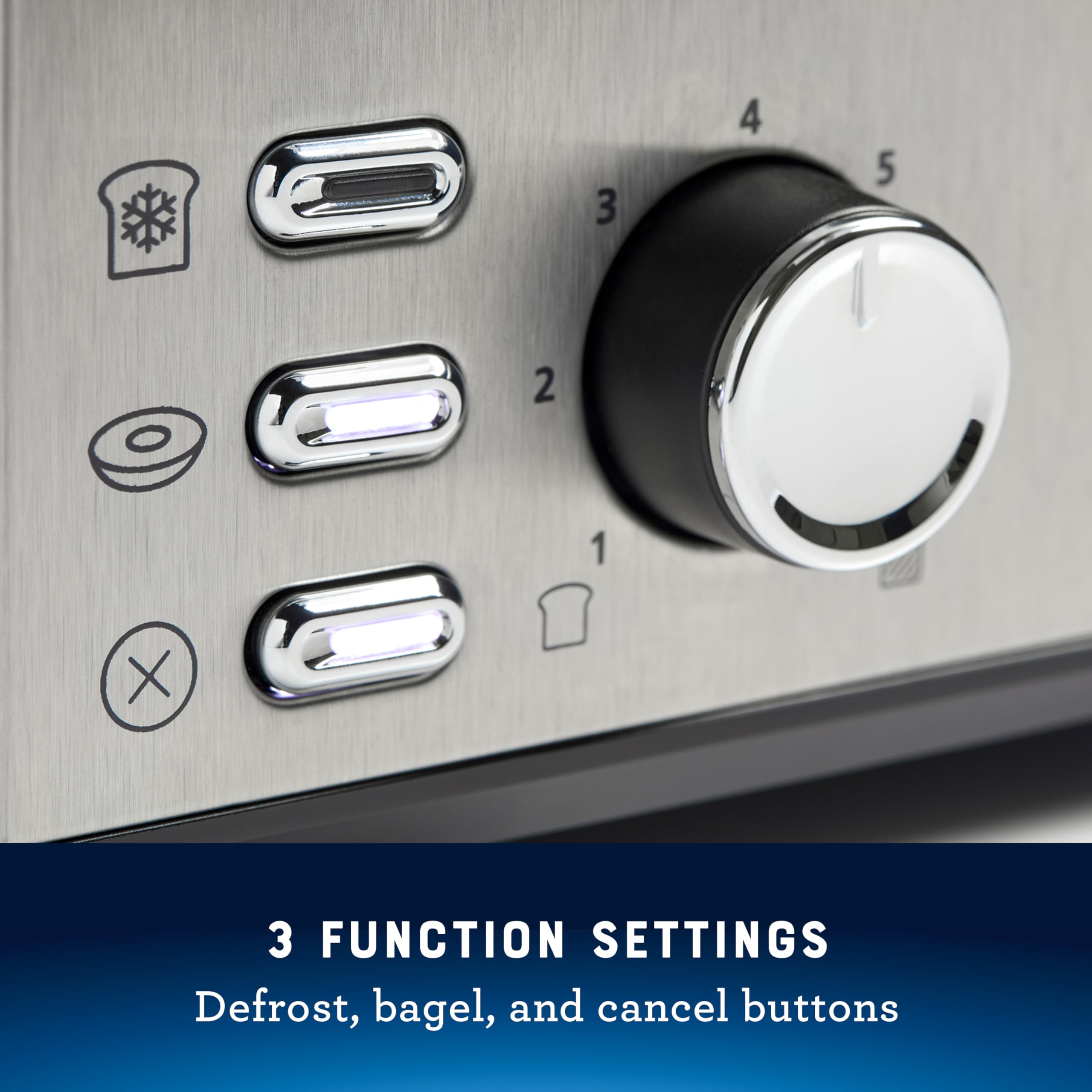 Oster 4-Slice Stainless Steel Toaster