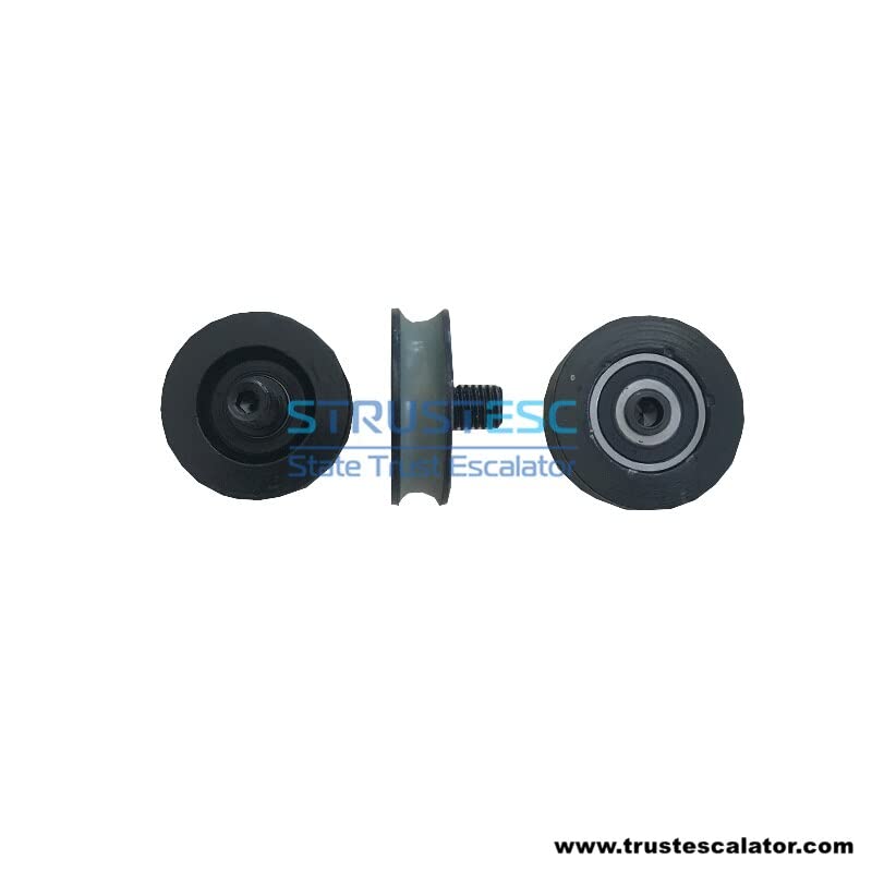 OD48mm W14mm Bearing 6200 48x14x6200 Elevator Door Hanger Roller Diameter 12mm 48x14x6200 Use for Thyssen