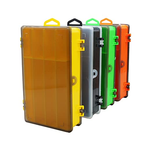 MEFESE Fishing Lure Box Squid Jigs Lure Case Artificial Hard Bait Fishing Tackle Box Container Organizer Storage for Sea Fishing