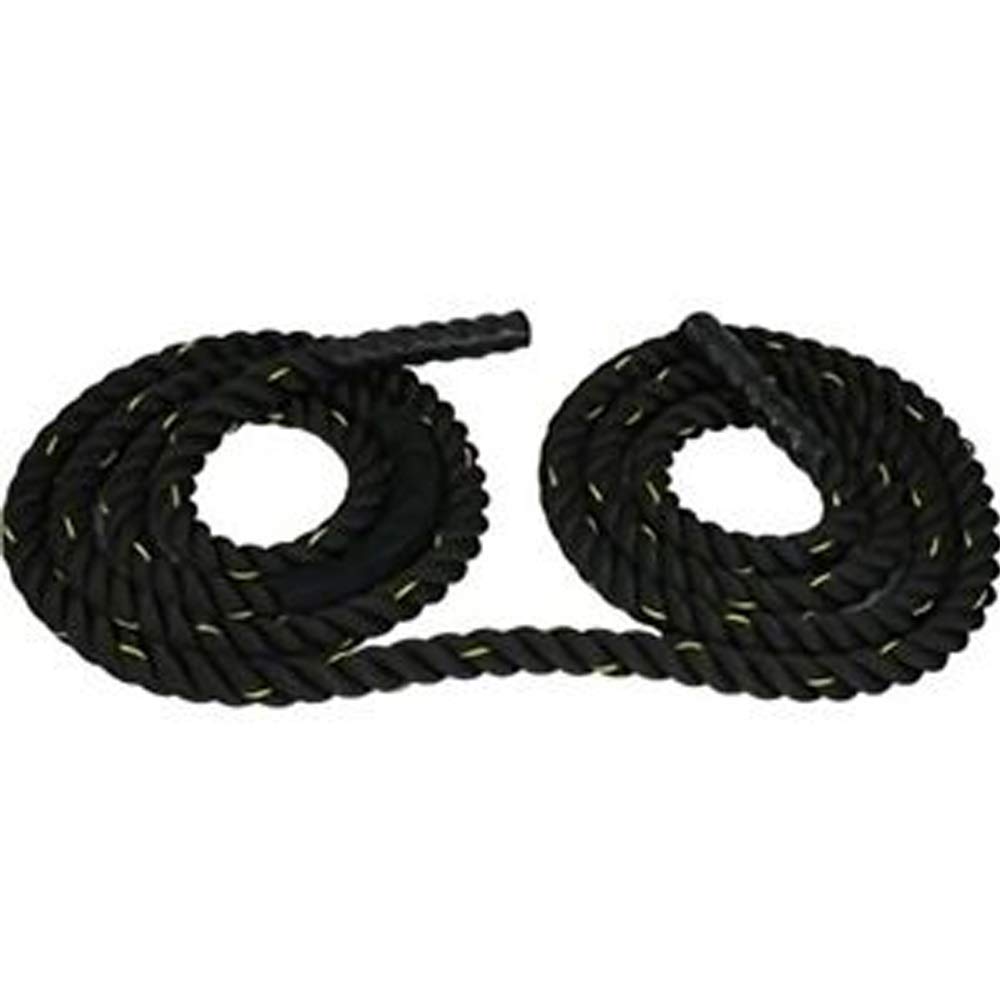 Hype 1.5" 30FT Poly Dacron Battle Rope Exercise Workout Strength Training
