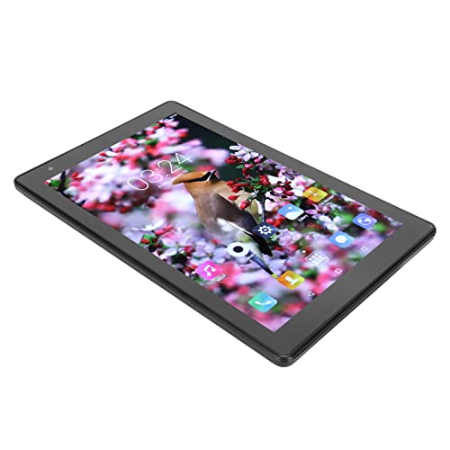 Rengu 8.0 Inch Tablet, Octa Core Processor Dual Cameras Portable Tablet for Travel for Home (US Plug)