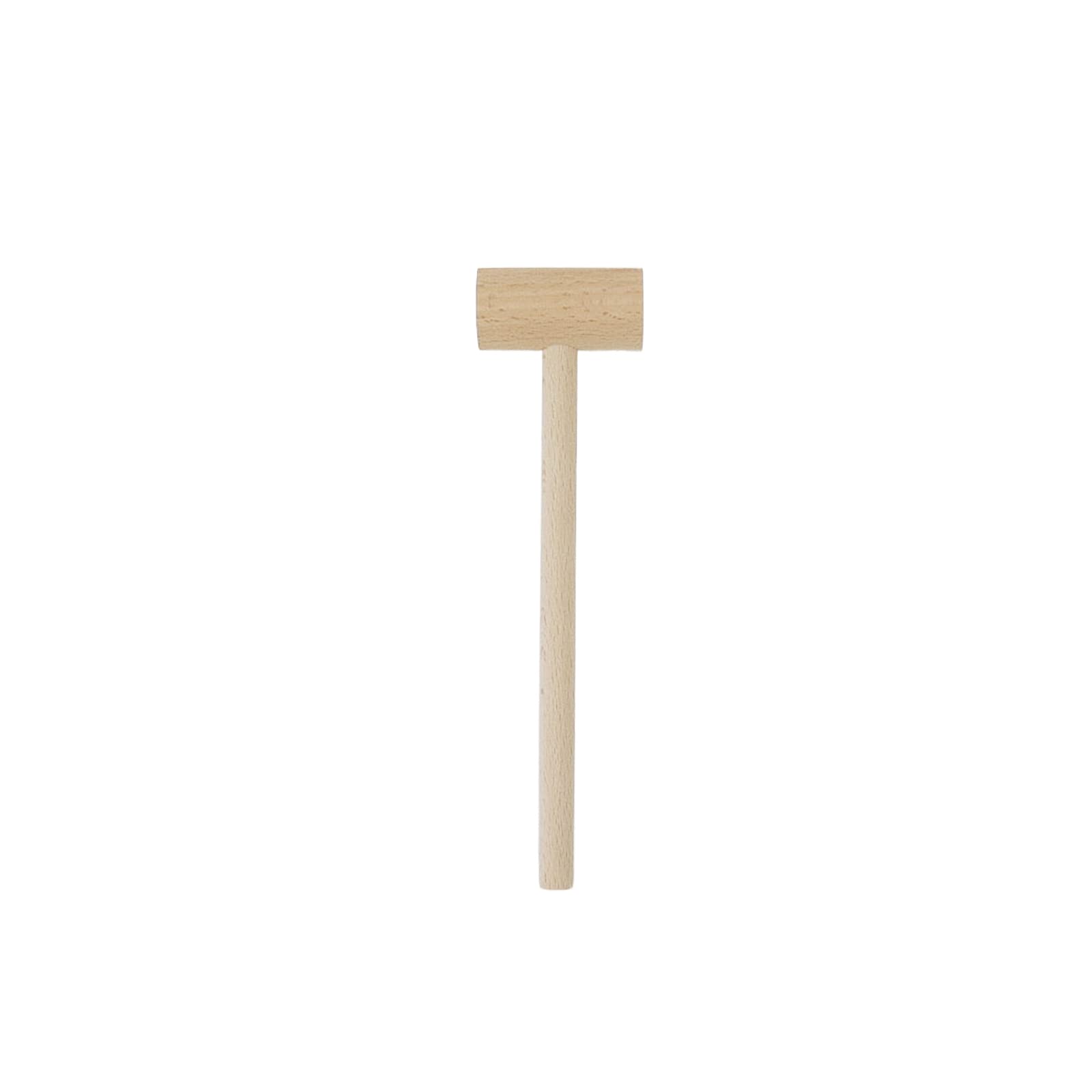 Meprotal 4pcs Wooden Crab Lobster Mallets Seafood Shellfish Mallet Wooden Hammers (2.8x5.5x18cm)