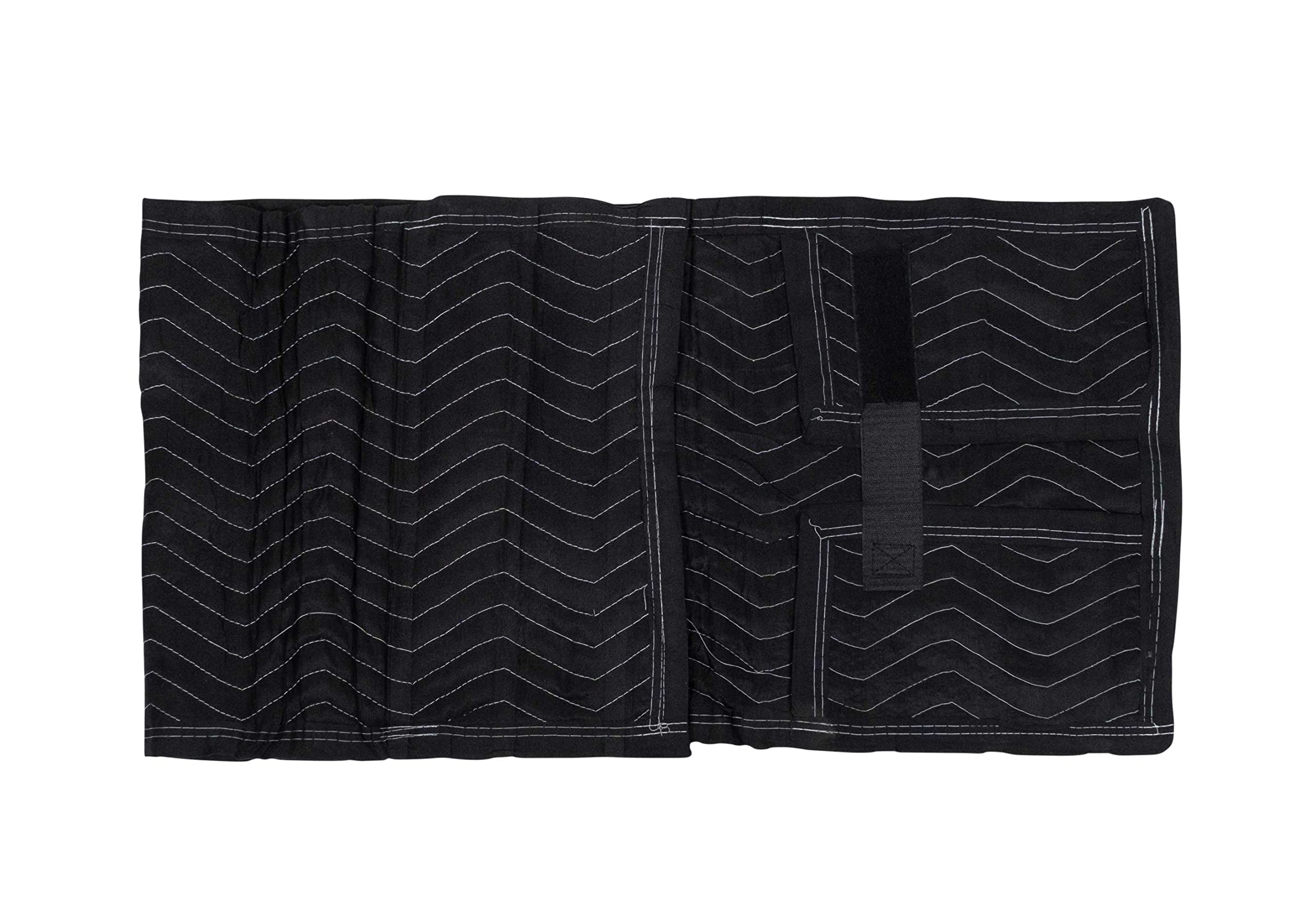 Mytee Products Padded Hand Truck Cover - Square Top, Moving Supplies, Black Moving Pad - Woven Cotton/Poly - 50" x 16"