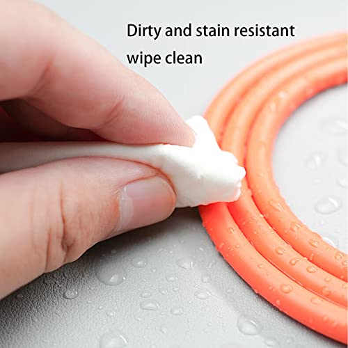 LPSHGK 180° Rotating Fast Charge Cable, Chubby Gamer 180 Rotating Fast Charge Cable for iPhone, 1.2/1.8m Rotating Fast Charge Cable, USB to C Durable to Avoid Breakage (Blue,for Android, 1.8m)