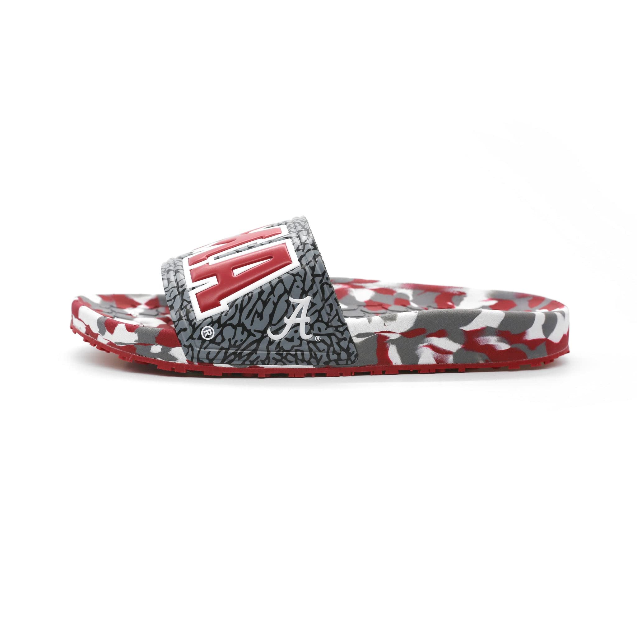 Hype Co University of Alabama UA Crimson Tide Slydr Sports Slide Sandal