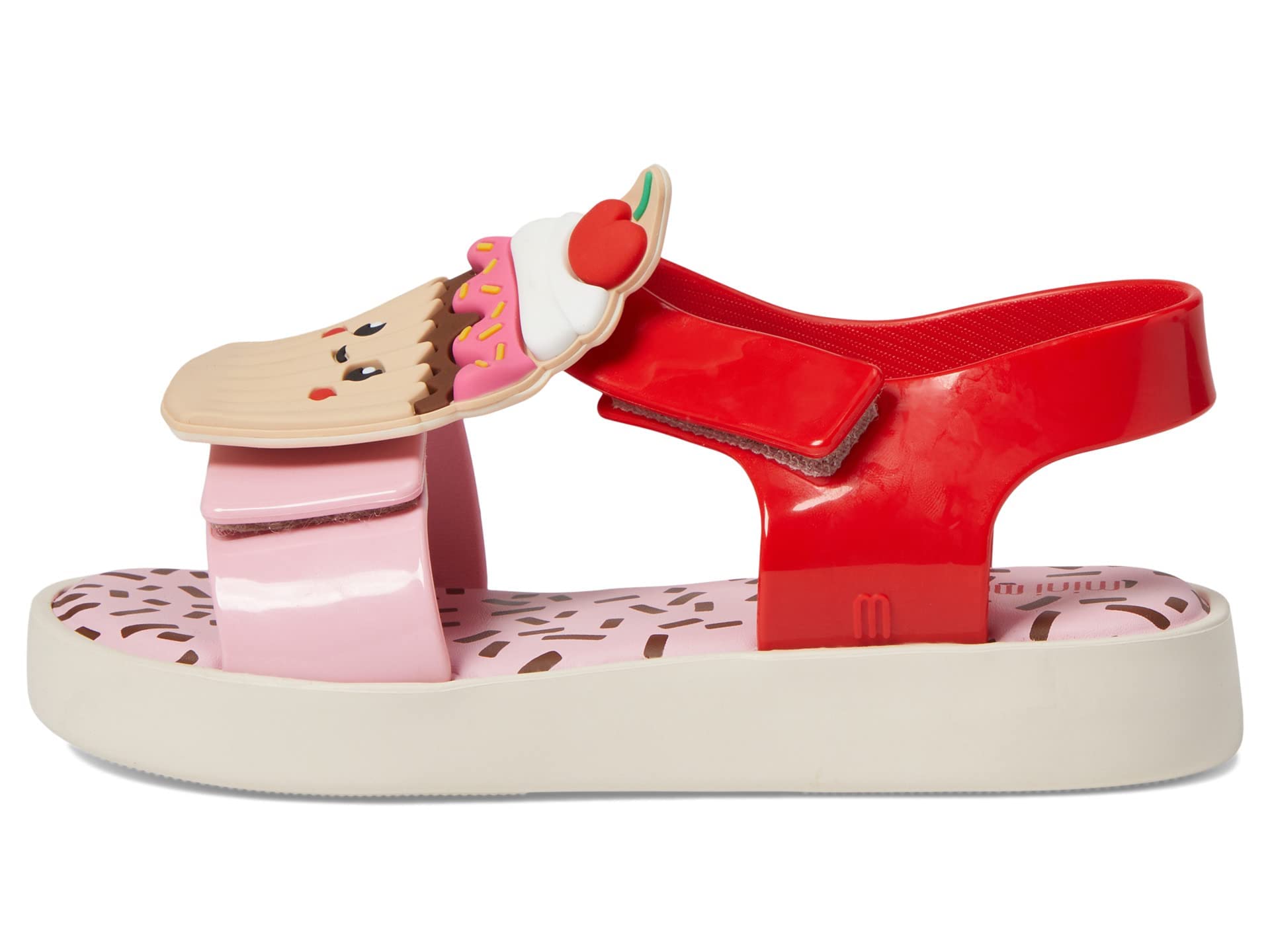 mini melissa Girl's Jump Candy BB (Toddler/Little Kid) Pink/Red/Yellow 10 Toddler M