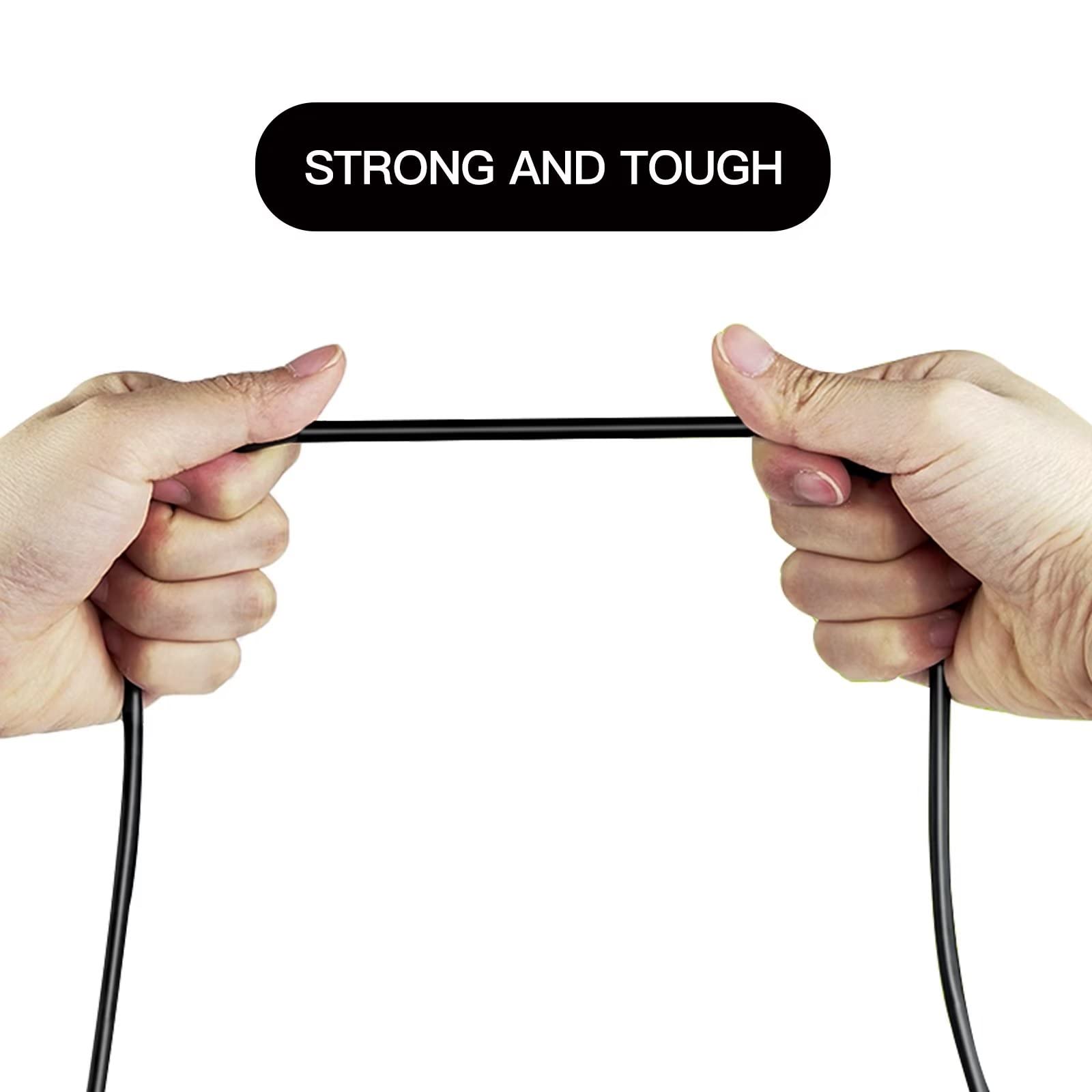 MEILIANJIA Link Cable Compatible with Oculus Quest/Oculus Quest 2,High Speed PC Data Transfer, USB 3.0 to Type-C Headset Cable (16FT)