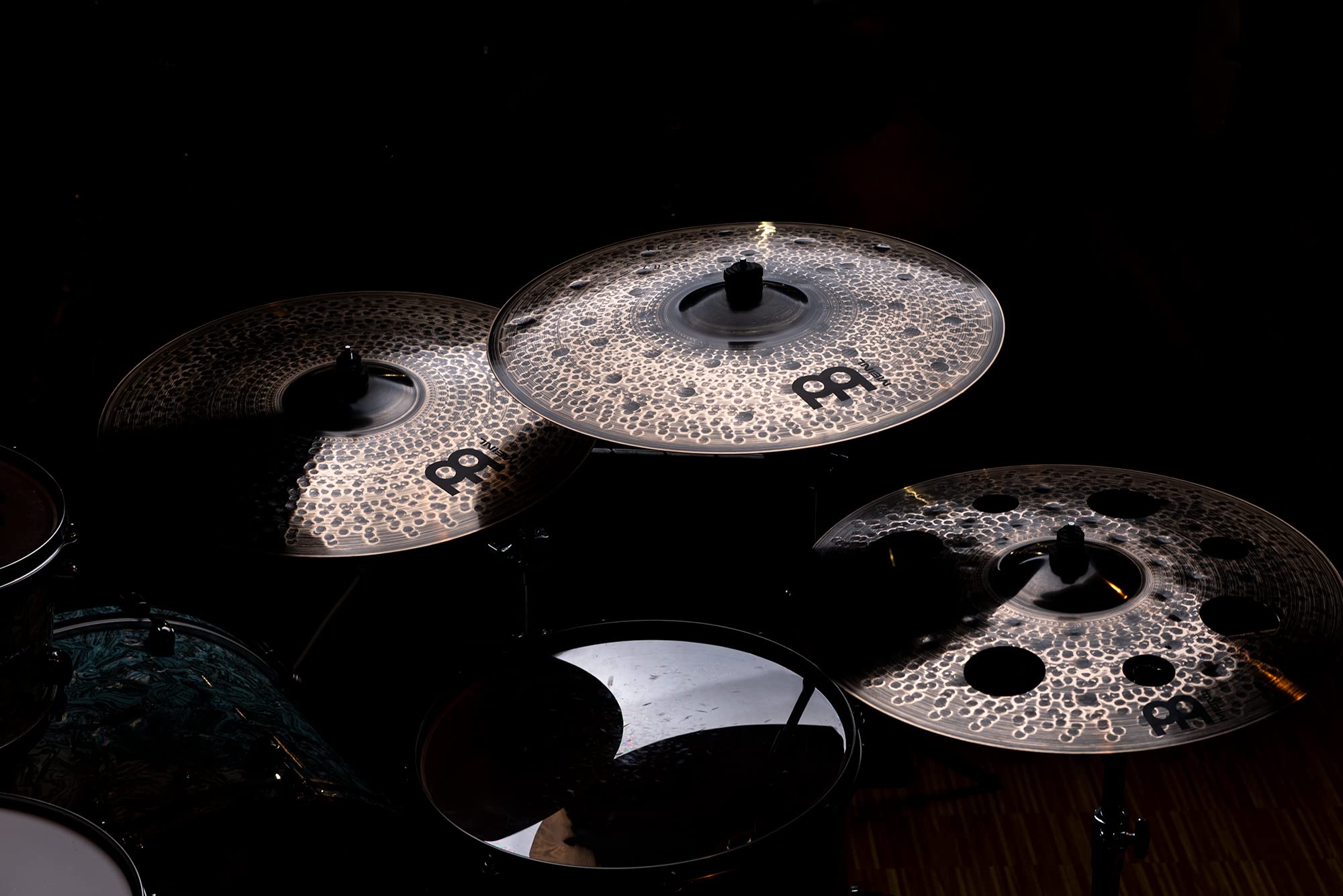 Meinl Cymbals Pure Alloy Custom 20" Extra-Thin Hammered Crash β Smoked Bronze/Brilliant Finish β Made in Germany, 2-Year Warranty (PAC20ETHC)
