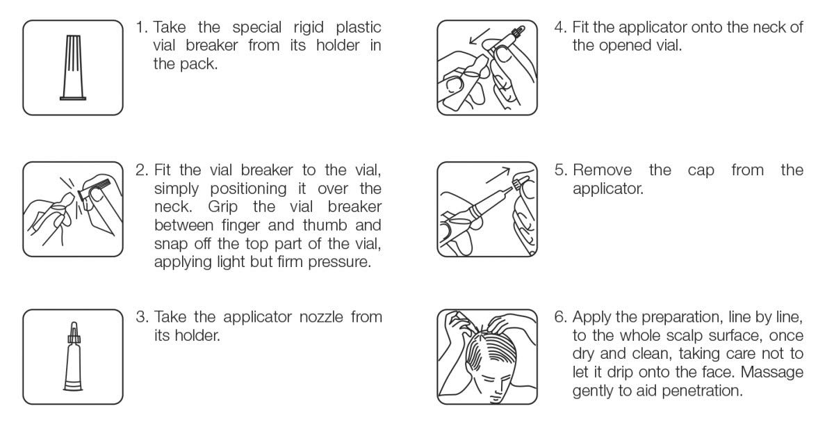 LABO HAIR LOSS 5 PATENTS WOMAN 14 vials x 3.5ml