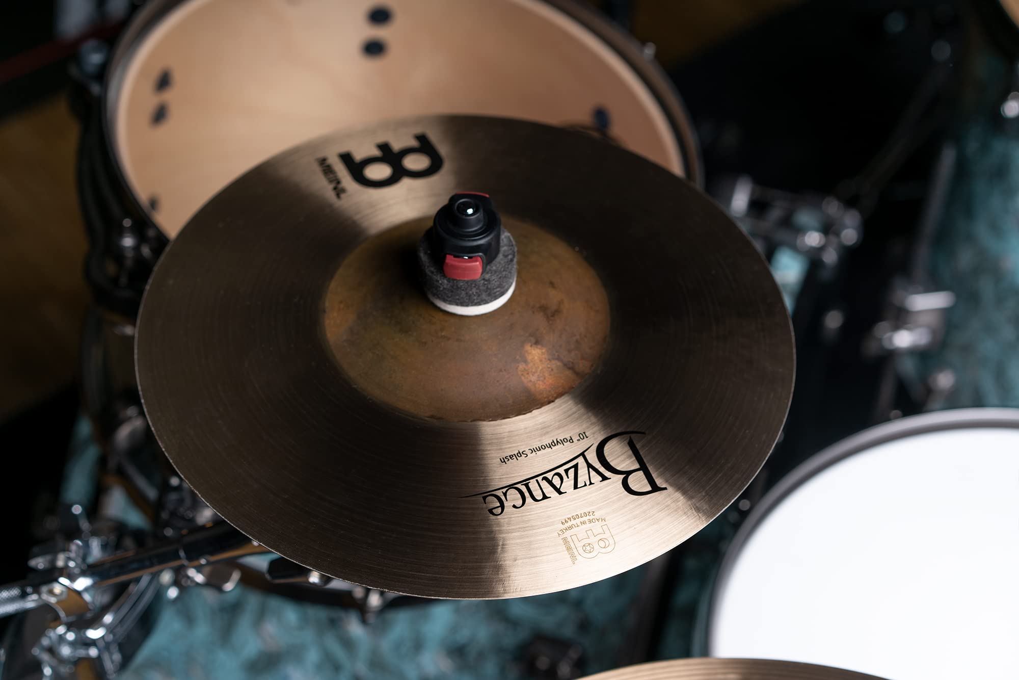Meinl Cymbals Byzance Traditional 10" Polyphonic Splash β Made in Turkey β Hand Hammered B20 Bronze, 2-Year Warranty (B10POS)