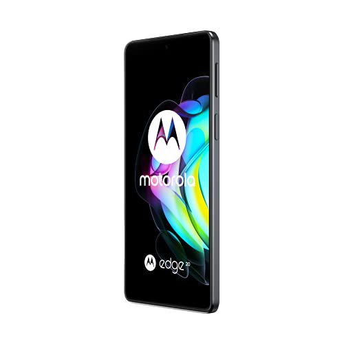 Motorola Edge 20 5G Dual-SIM 256GB ROM + 8GB RAM (GSM Only | No CDMA) Factory Unlocked 5G Smart Phone (Frosted Grey) - International Version