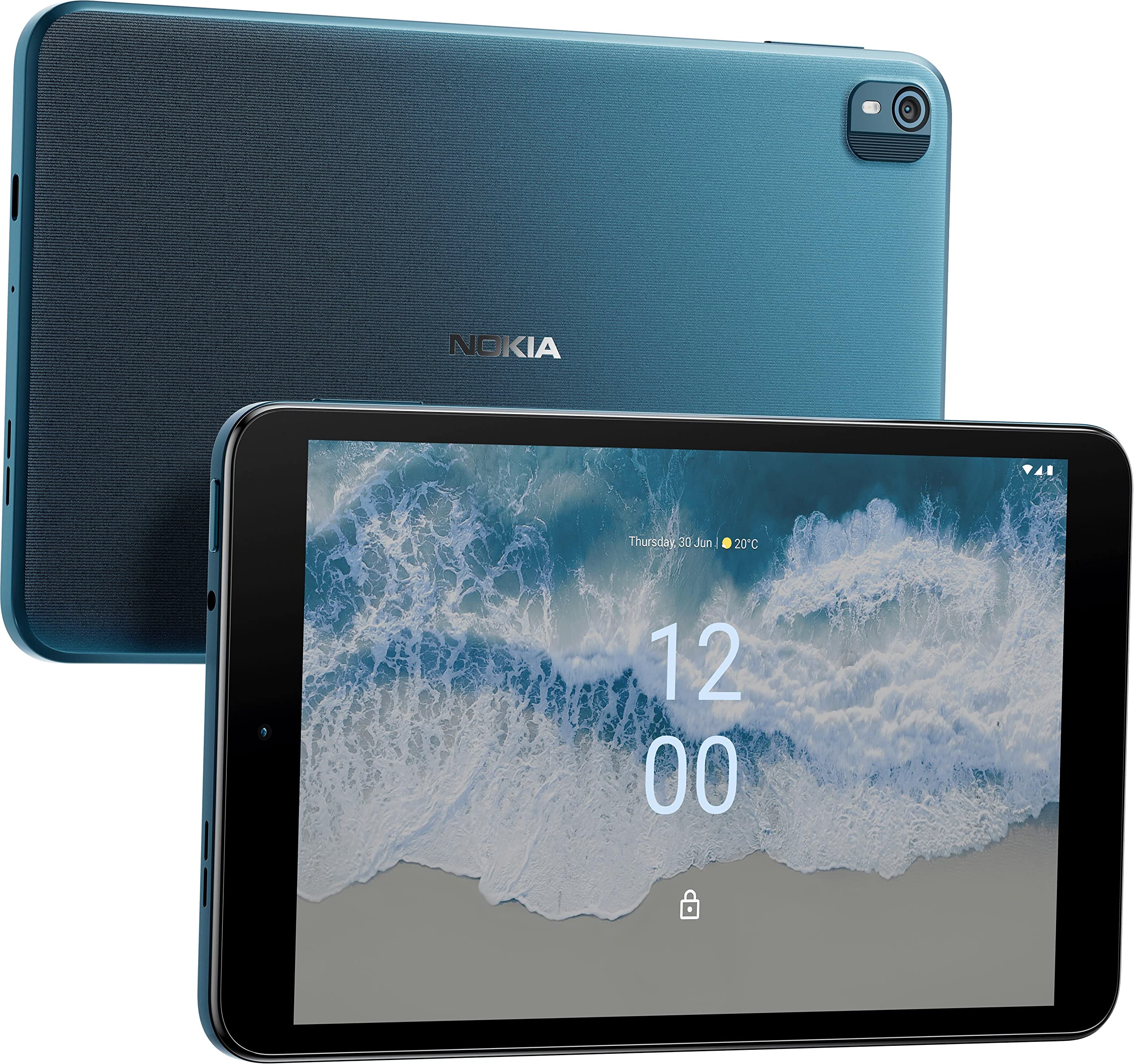 Nokia T10 Single SIM 8.0 Inch 32GB ROM + 3GB RAM 4G Tablet (Ocean Blue) - International Version