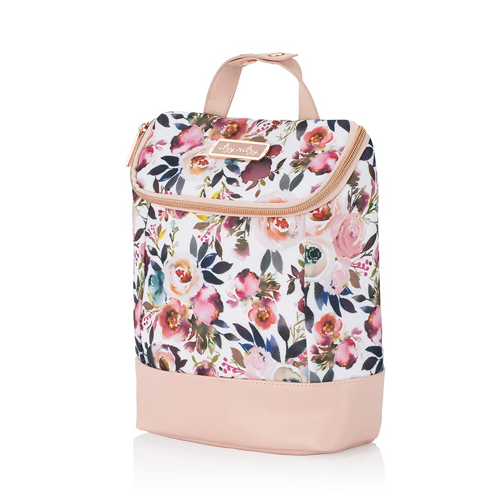 Itzy Ritzy Insulated Bottle Bag β Keeps Bottles Warm or Cool - Holds 3 Bottles & Features Interior Pocket for Ice Pack (Not Included), Milk & Honey