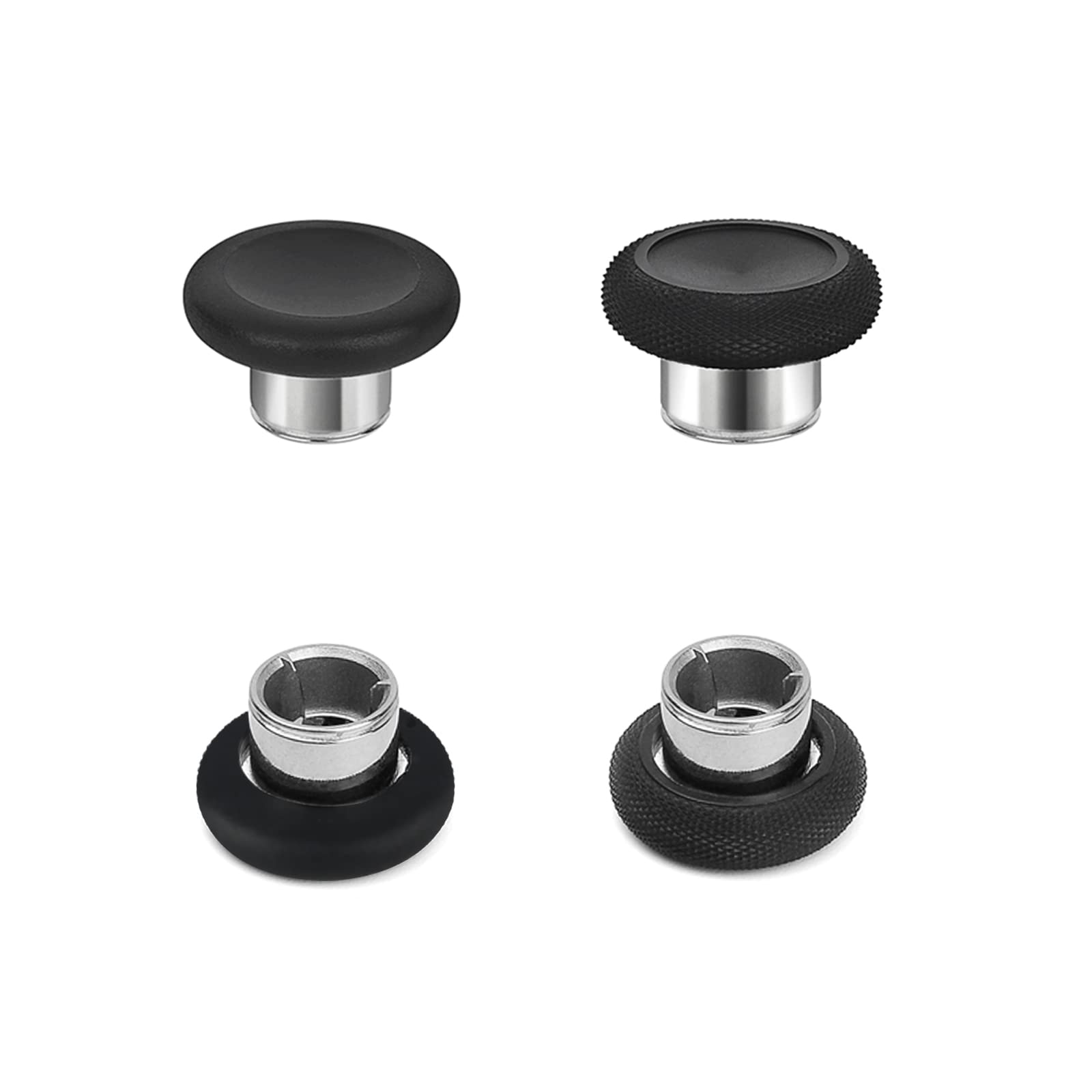 Metal Thumbsticks for Xbox One Elite Controller Series 2 Accessories, Replacement Elite Controller Buttons Kit Includes Swap Magnetic Joysticks, Paddles, D-Pads for Series 2 Core Controller