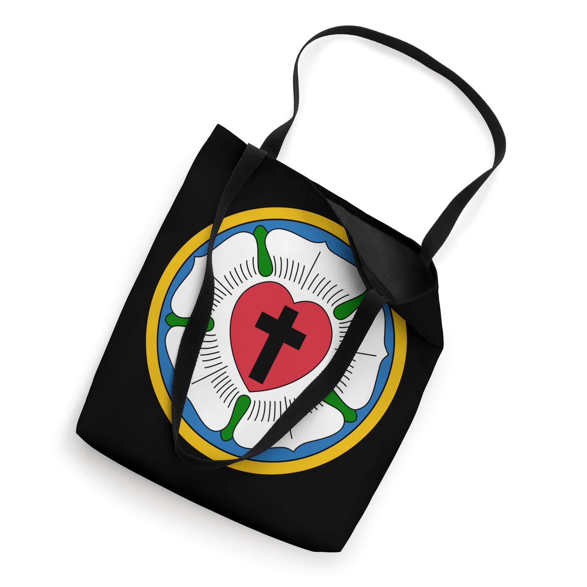 Lutheran 95 Theses Martin Luther Rose Reformation Concords Tote Bag