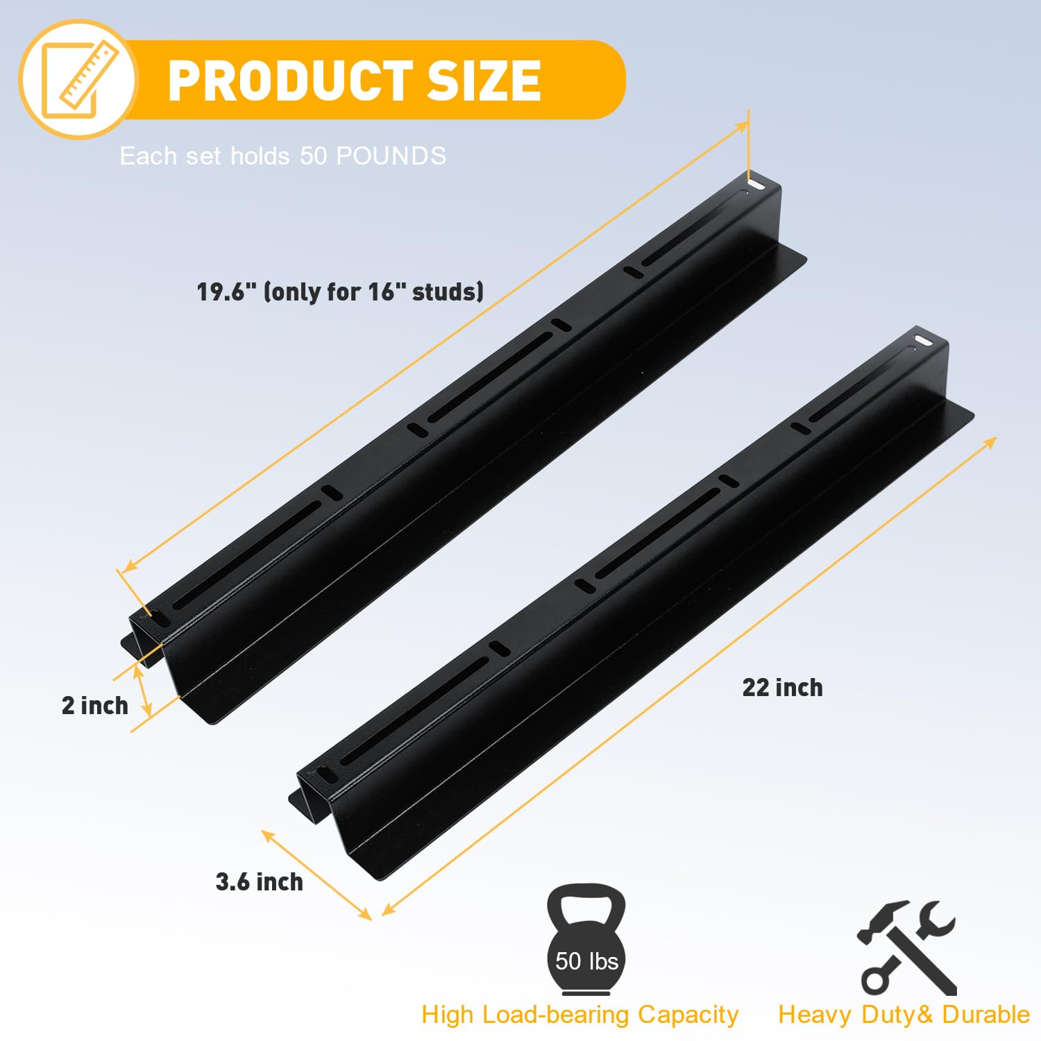 TOPOWN Garage Ceiling Bin Storage Rack, Overhead Tote Storage Rail System Heavy Duty Garage Ceiling Bin Storage Rack, Overhead Tote Storage Rail System, Tote Slide Garage Storage System(for 4 bins)