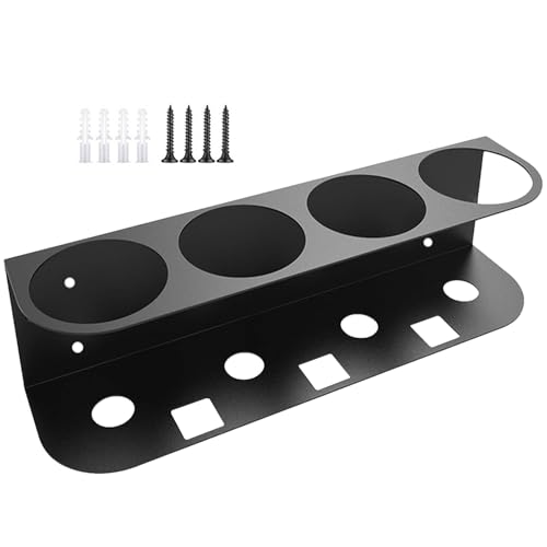 Spray Mount - Spray Bottle Holder | Wall Mounted Spray Bottle Holder | Heavy-Duty Steel Wall Holder | Bottle Rack For All-Purpose At Garage And Home Garage And Workshop Accessories