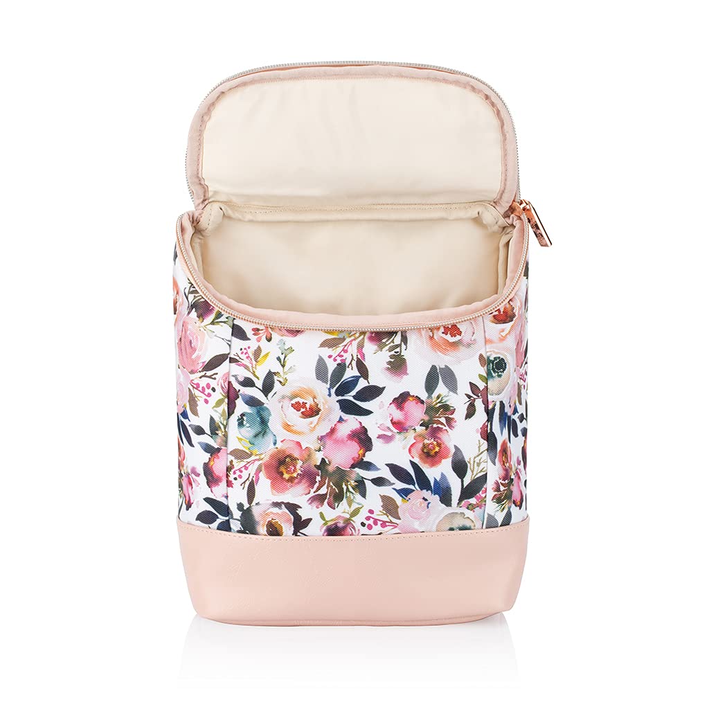 Itzy Ritzy Insulated Bottle Bag β Keeps Bottles Warm or Cool - Holds 3 Bottles & Features Interior Pocket for Ice Pack (Not Included), Milk & Honey