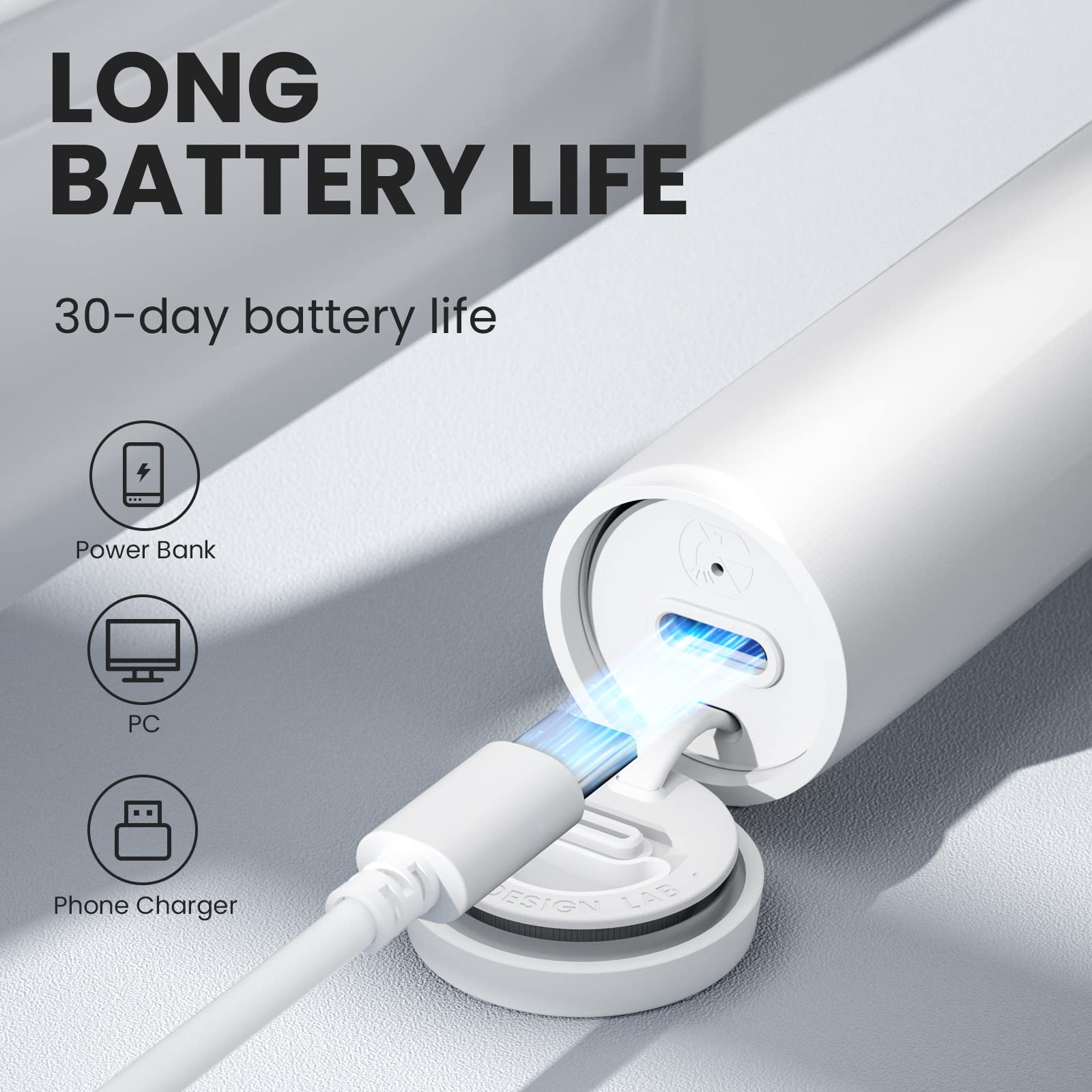 Oclean Sonic Electric Toothbrush, Electric Toothbrush for Adults, Rechargeable Electric Toothbrush with 72000 Movements Deep Clean Mode, Beginner Friendly, 2 Minutes Smart Timer-Black FD41404401
