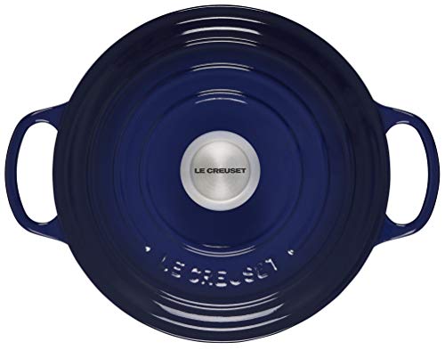 Le Creuset Enameled Cast Iron Signature Sauteuse Oven, 3.5 qt., Indigo
