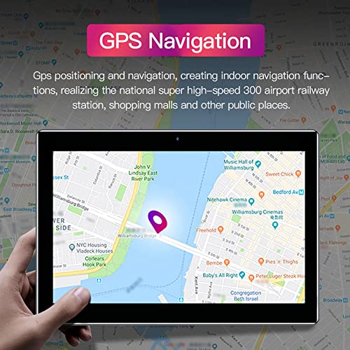 New 10.1 Inch Ultra-Thin HD Tablet WiFi Bluetooth Android 10 Core Voice Call Game Tablet Supports SIM Communication Function, Front and Rear Dual Cameras