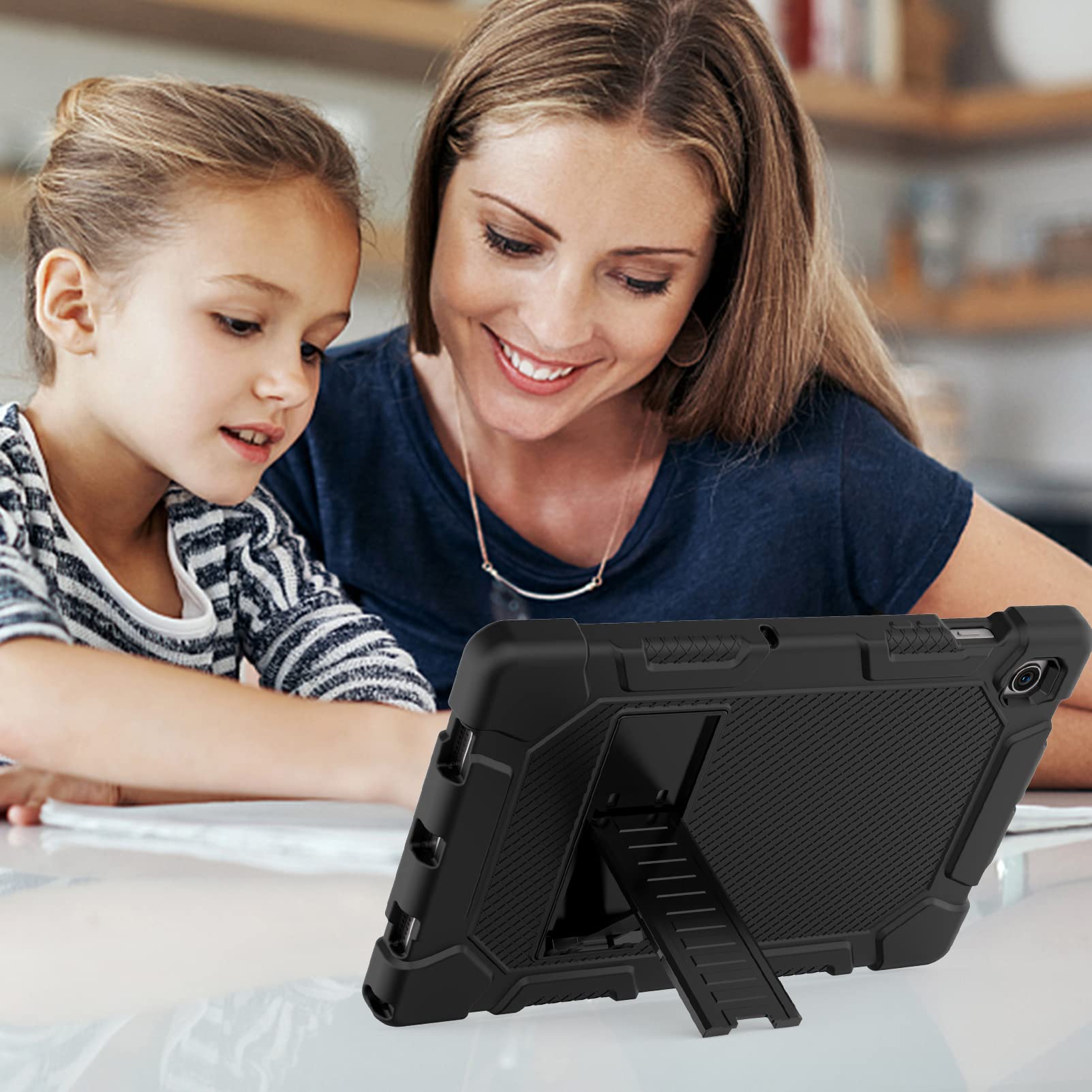 Rantice Galaxy Tab A8 10.5 Case, Samsung Galaxy Tab A8 Case with Kickstand, Hybrid Shockproof Rugged Cover for Samsung A8 Tablet Case 10.5 Inch (SM-X200/X205/X207)