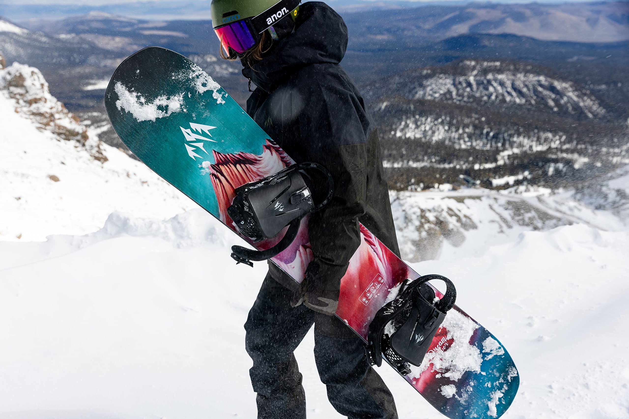 JONES Snowboards Women's Dream Weaver Snowboard, Directional Freeride, 148cm