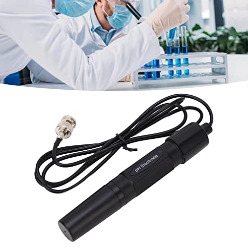 PH Probe, 0.00 To 14.00PH Waterproof Lightweight PH Electrode for Aquaculture (1.9m)