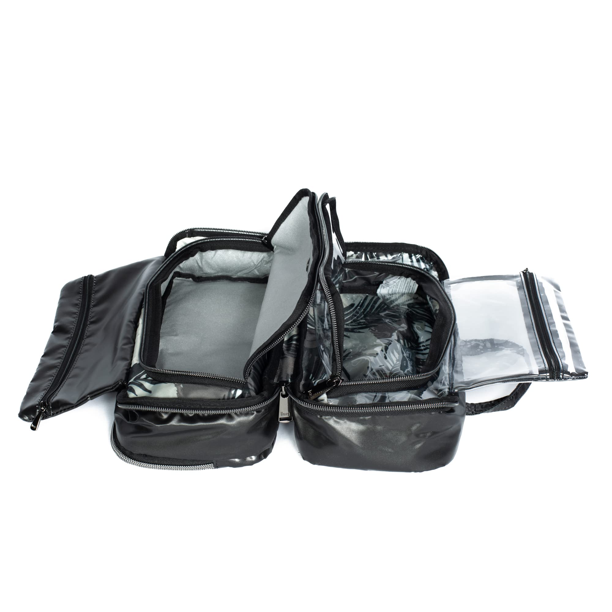 Lug Flatbed Slim, Metallic Black