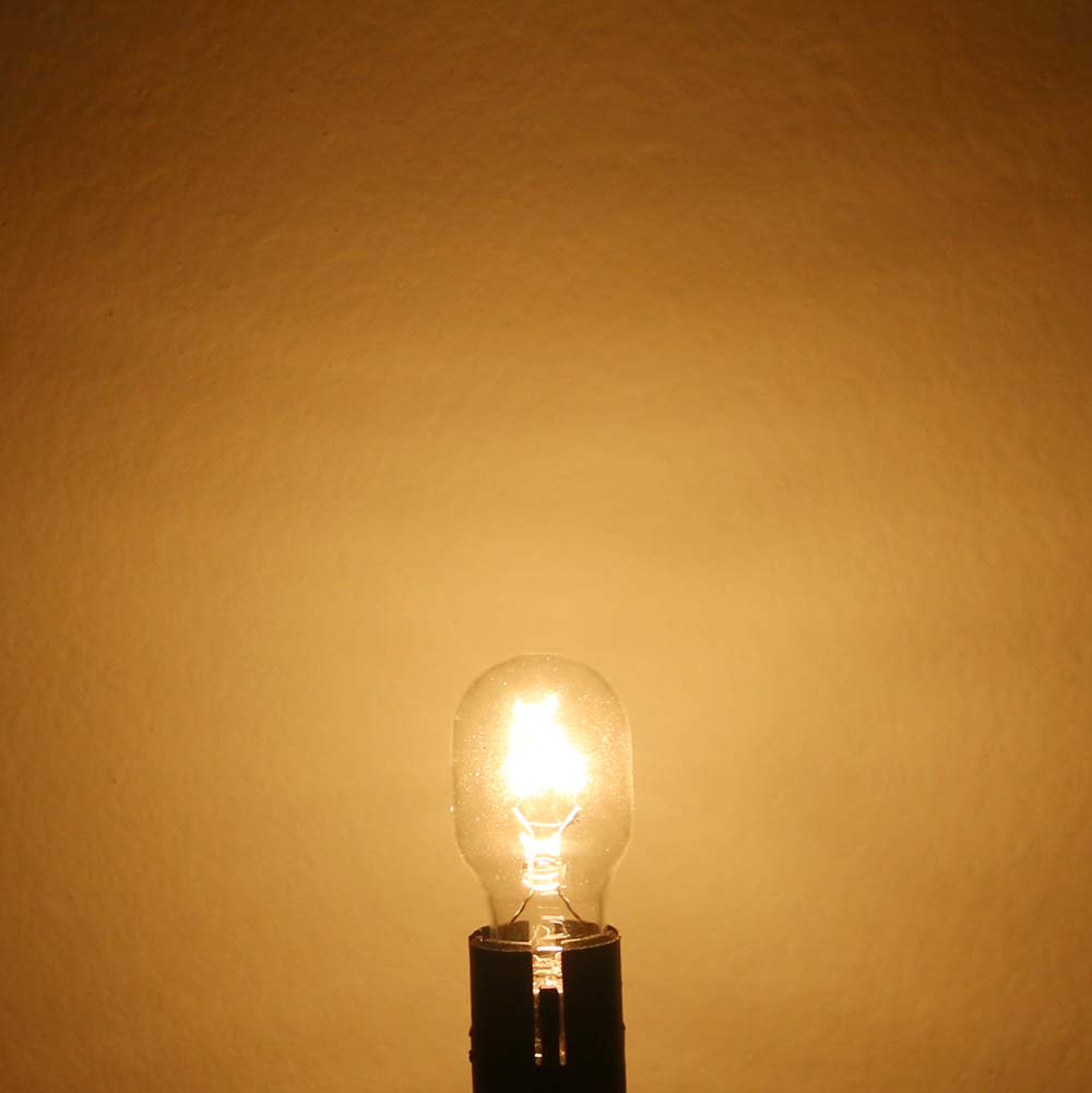 Landscape Bulb T5, Landscape Light Bulbs Wedge Base, 18w 12V Low Voltage Landscape Light Bulb, Yard Light Bulbs, Malibu Light Bulbs 10 Pack