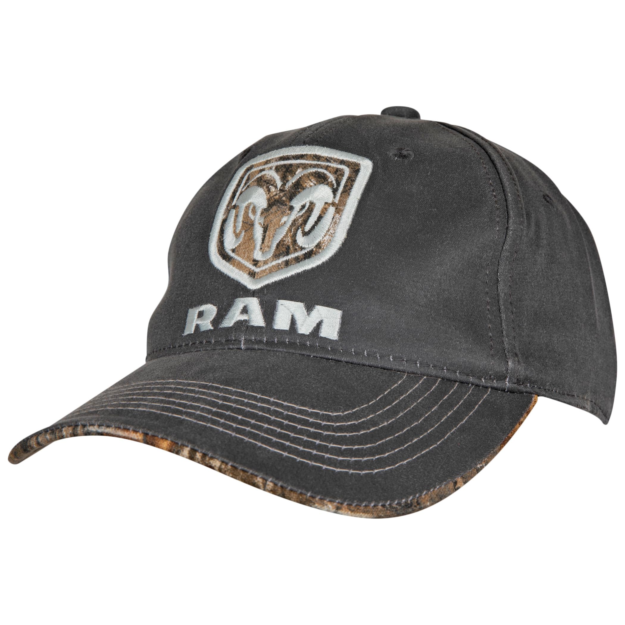 Outdoor Cap Standard RAM11A Charcoal/Realtree Edge, One Size Fits