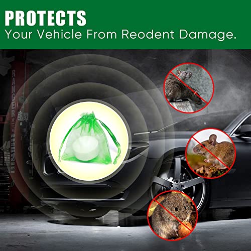 SEEKBIT 5 Pack Rodent Repellent Peppermint Oil to Repels Mice and Rats Squirrel and Other Rodents for Home Garages RV Closets Trucks Car Engines, Mouse Deterrent for Keep Mice Out