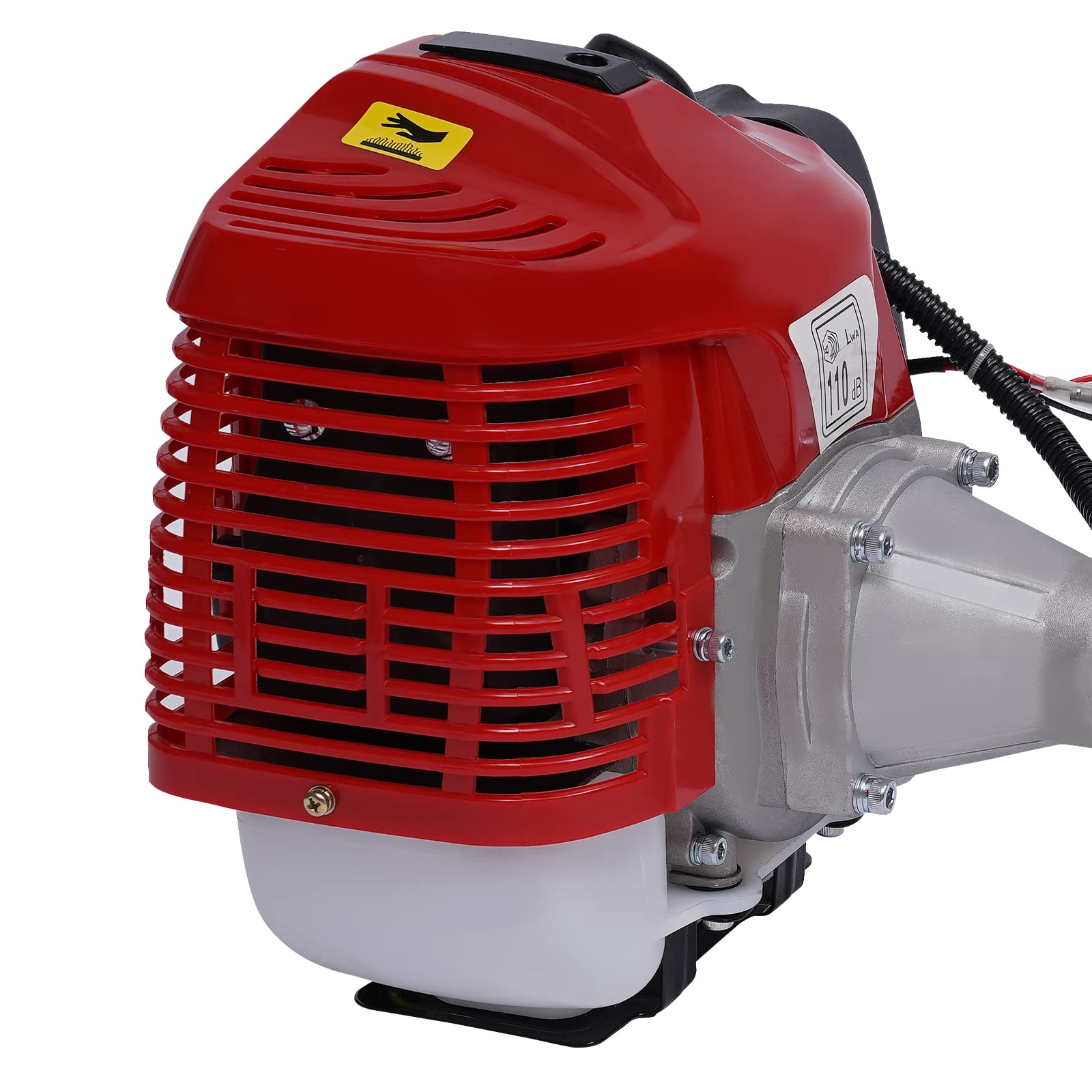 Outdoor Hand Held Broom,2.3HP 52cc Gas Power Broom Walk Behind Sweeper Power Brush Sweeper Cleaning Sweeping Machine,Cleaning Driveway Tools Sweeping Broom for Turf Lawns Artificial Grass(US Stock)