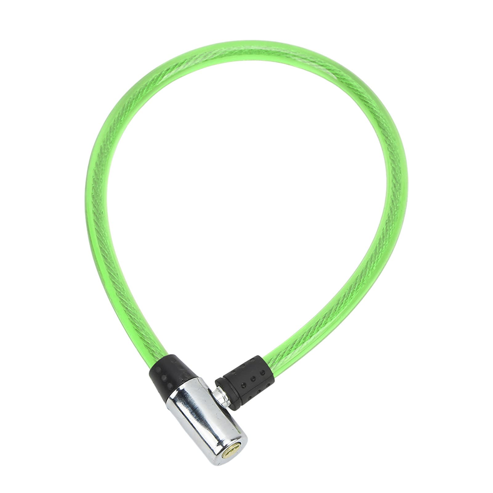 LAIONTY Bike Lock Durable Steel Wire Cables Lock with Keys Easy to Use Motorcycles Bike Lock Accessory (Green)