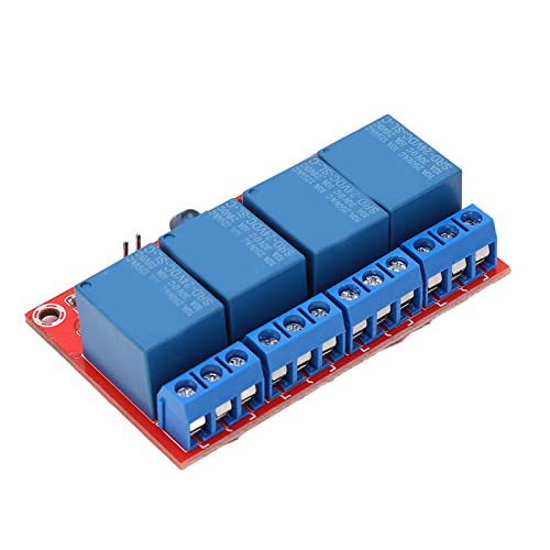 Receiving Relay Module Control Switch, 4 Channel Relay Module Receiver Set Labor Saving Long Service Life for Circuit(#3)