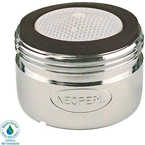NEOPERL 5413505 PCA Perlator 1.2 GPM 13/16 in. 27 Junior Male with Tightening Grooves Faucet Aerator Chrome