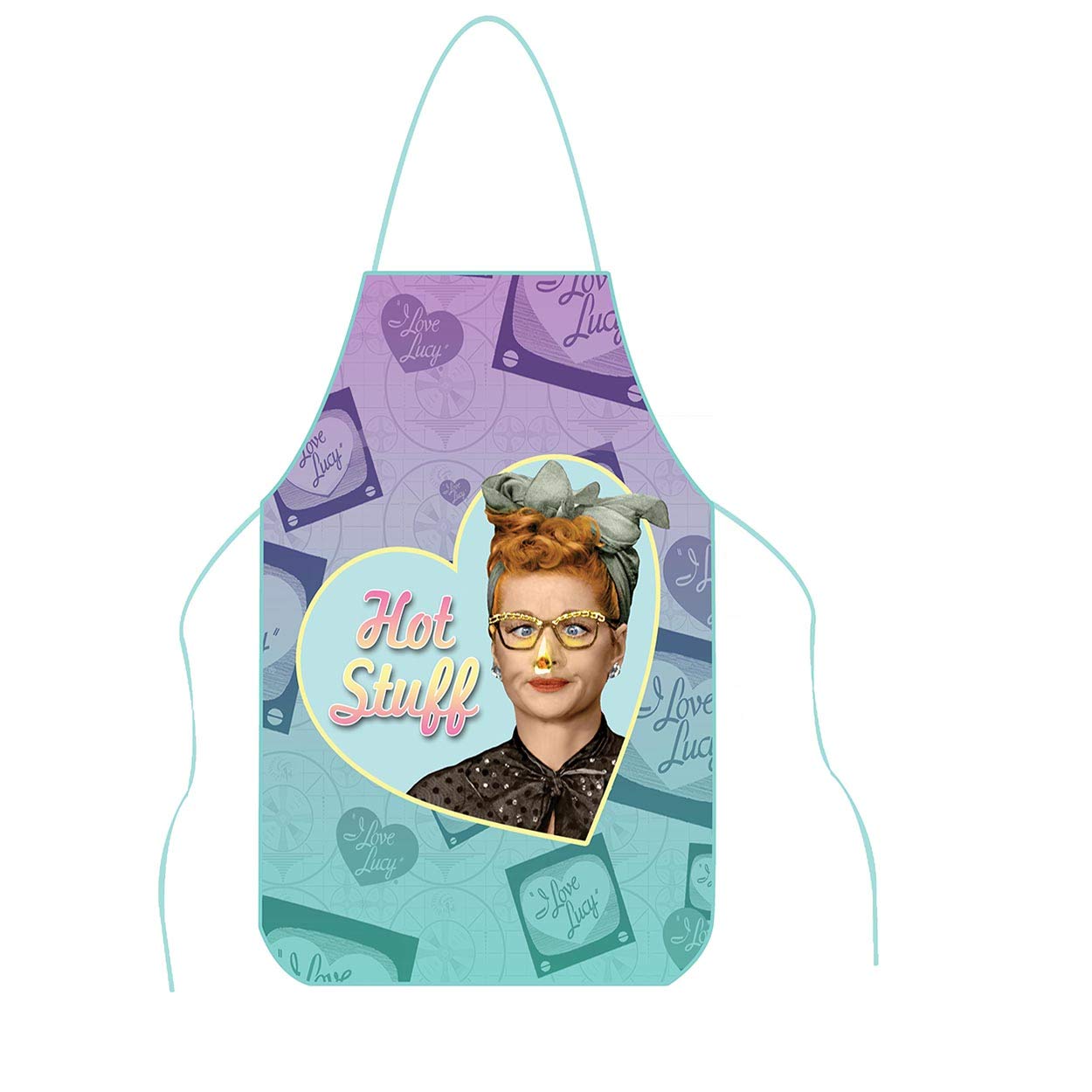 Midsouth Products I Love Lucy Kitchen Apron Hot Stuff - Fits Most Sizes