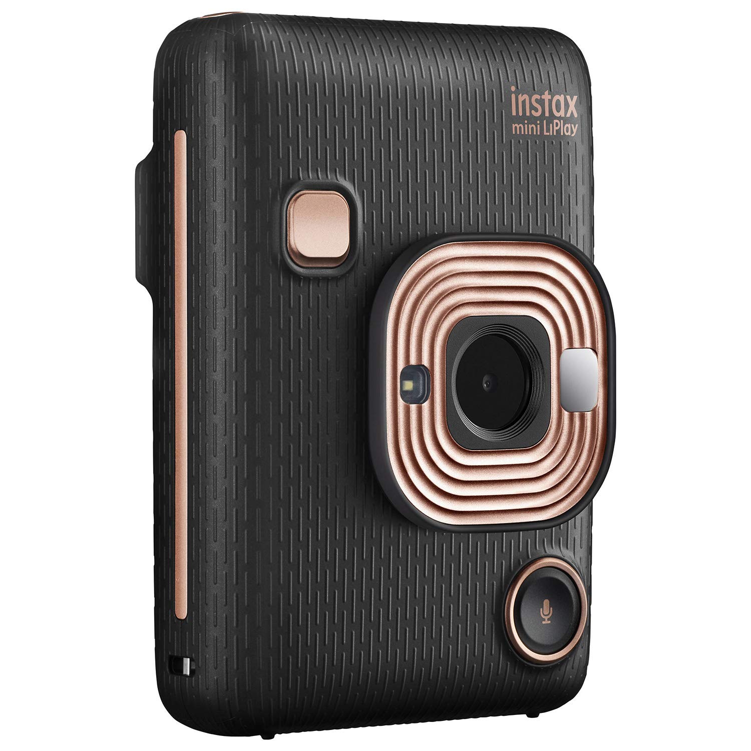 instax Mini LiPlay 2-in-1 Hybrid Instant Photo Camera and Printer with 2.7 inch LCD Screen, Mini Film formT,Elegant Black