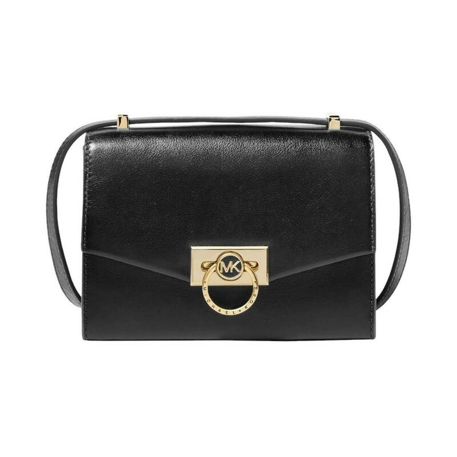 MICHAEL KORS Hendrix XS Logo Convertible Crossbody Bag (Black)