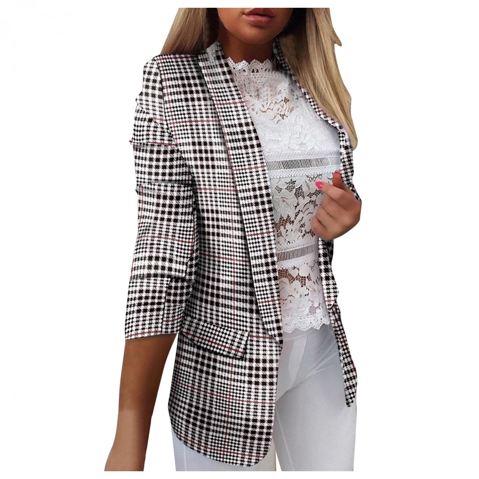 KYLEON Women's Jacket Stand Collar Button Military Jacket Coat Victorian Steampunk Knightsbridge Gothic Blazer Work Suit