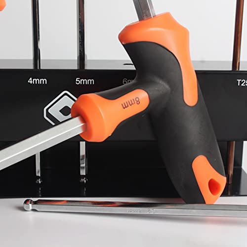 MACIMO 8PCS Universal Road Bike Tool 2-8mm T25mm Steel Hex Key Bicycle Repair Tool for Brake Pedal Headset