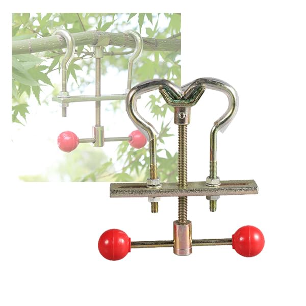 MIGONG Branch Bender Tool, Alloy Steel Tree Limb Spreaders The Trees Branch Modulator Trunk Lopper Regulator Bending The Branches Bonsai Tools 11x10.1Cm