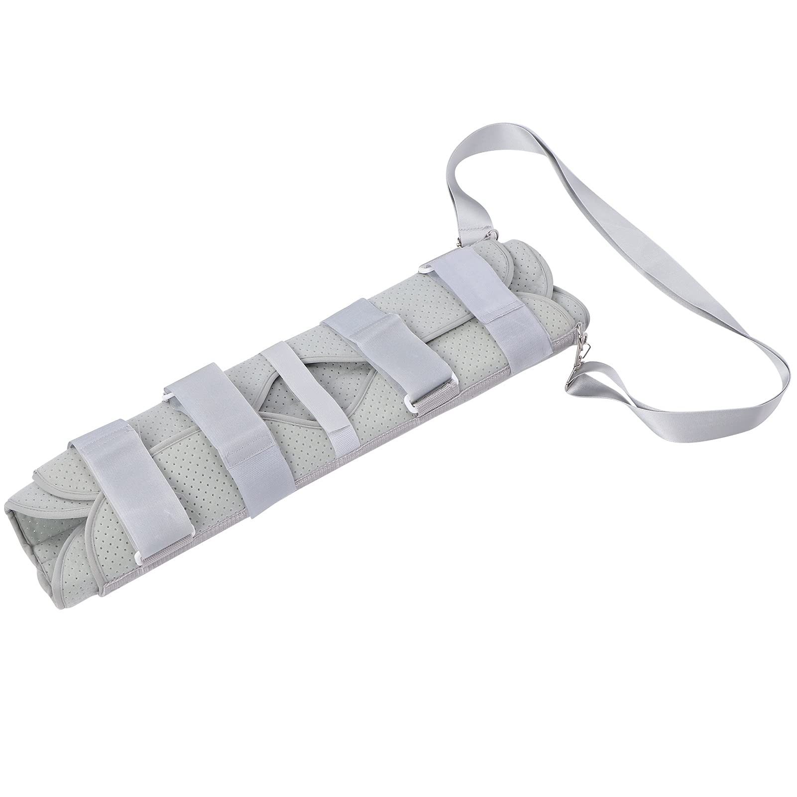 Knee Brace, Knee Immobilizer Brace with Shoulder Adjustable Sling Knee Splint Support for Knee Injury Surgery