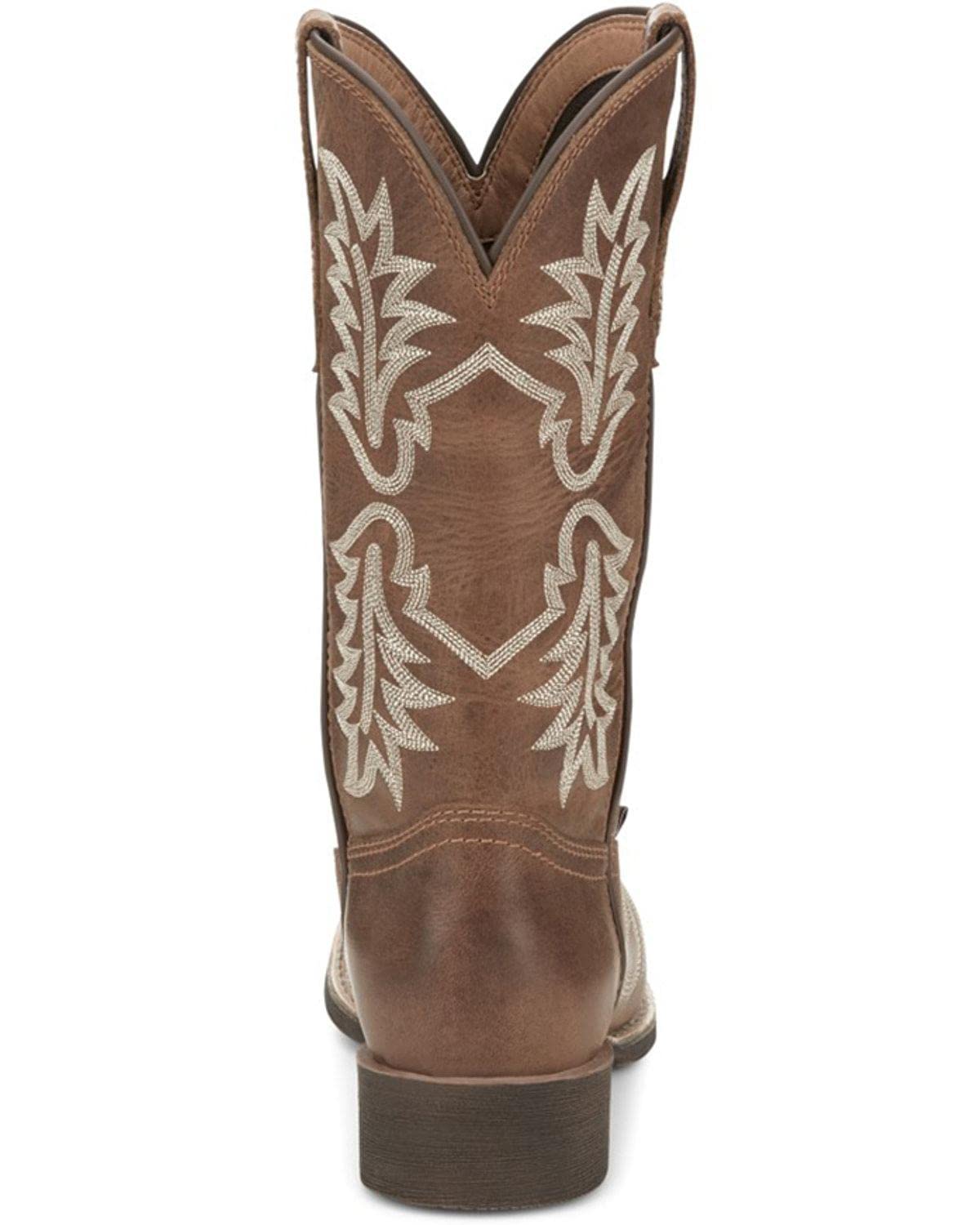 JUSTIN Boots Women's Gypsy Carsen Rustic Tan Cowgirl Boot Tan 11 B