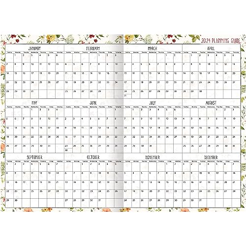 LANG Watercolor Seasons 2024 Monthly Pocket Planner (24991003189)