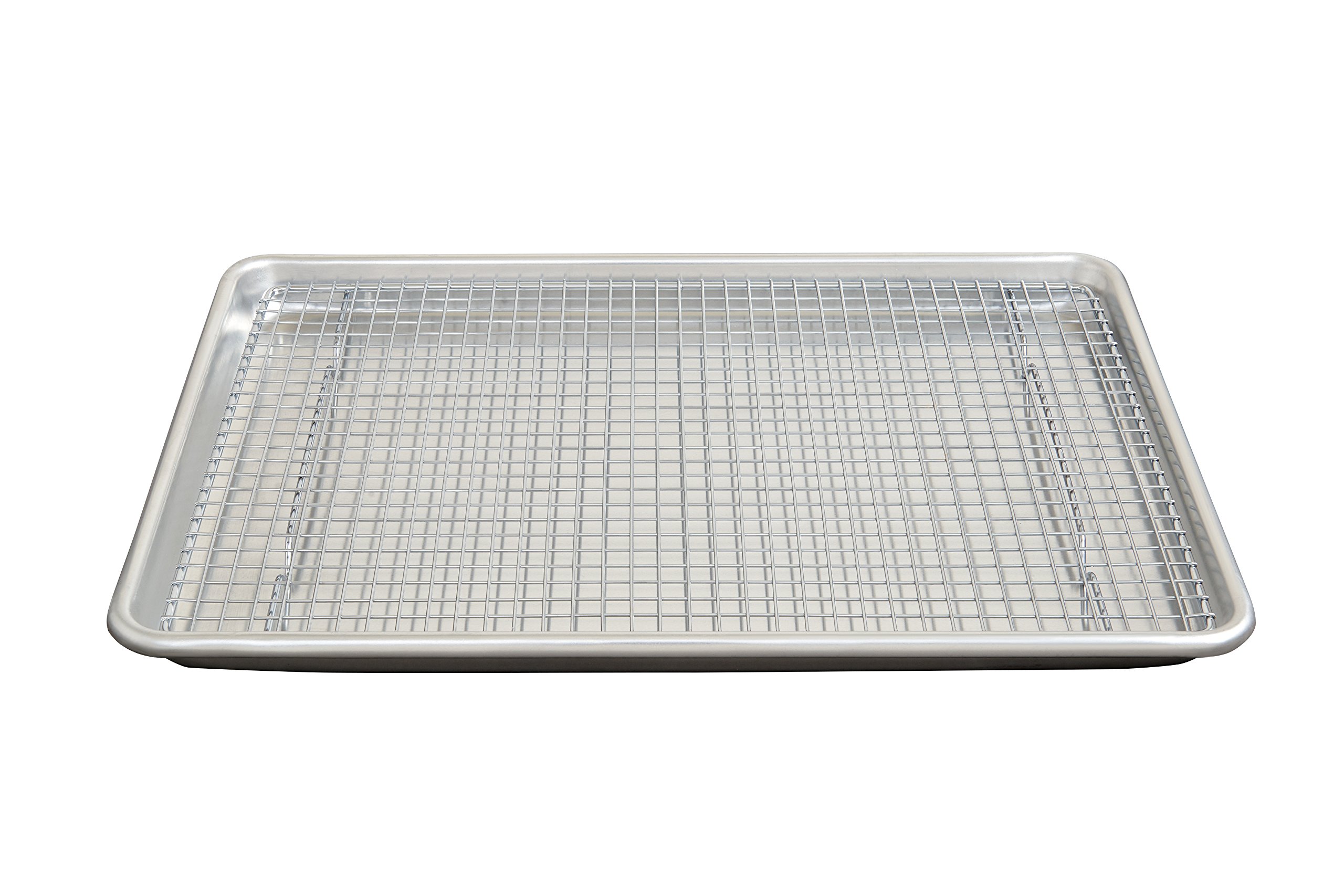 Mrs. Anderson’s Baking Professional Half Sheet Baking and Cooling Rack, 16.5 x 11.75-Inches, Set of 2