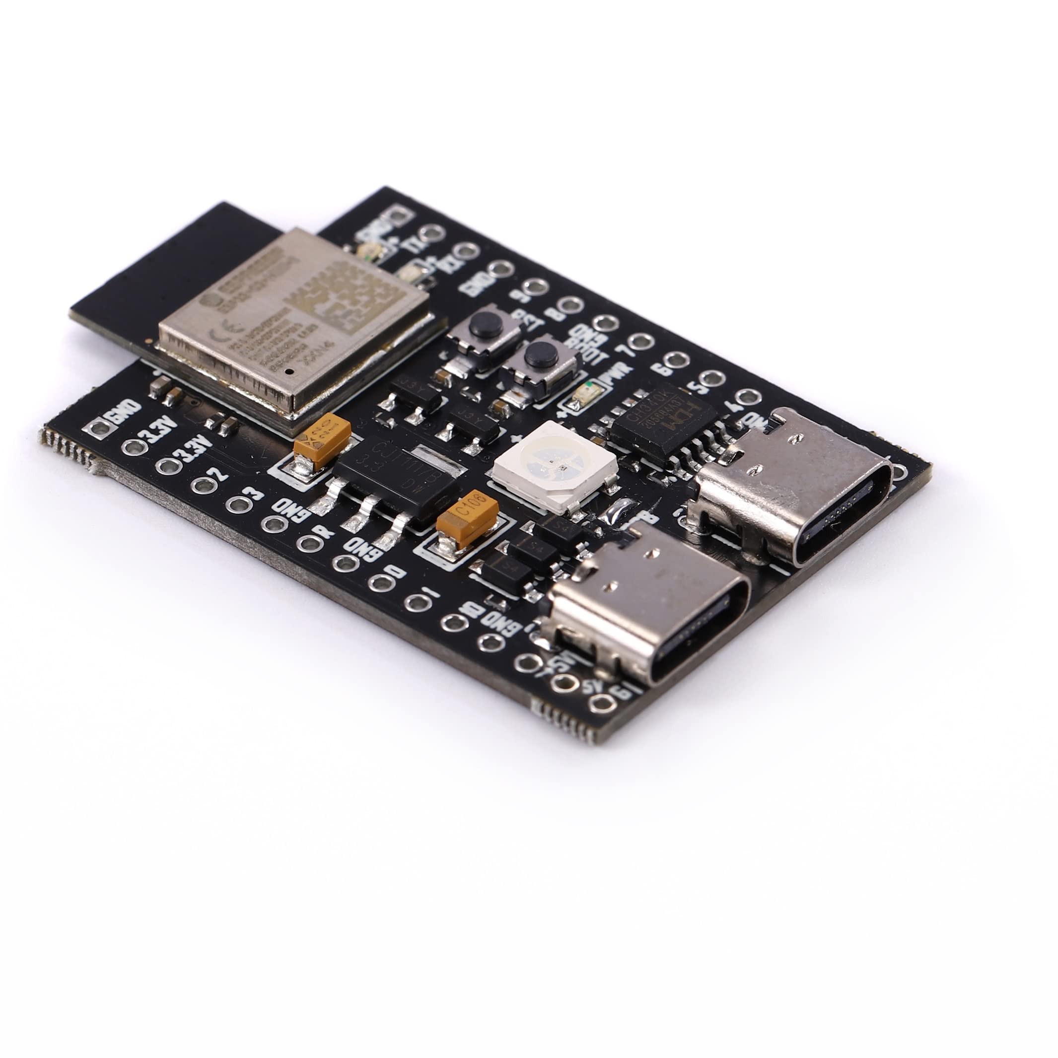 Printer Accesstories ESP32 C3 ESP32 C3 DevKitM 1 Dual USB Development Board Pyboard CircuitPython Micropython WiFi ESP32 C3 Mini 1| | - - (Color: ESP32-C3)