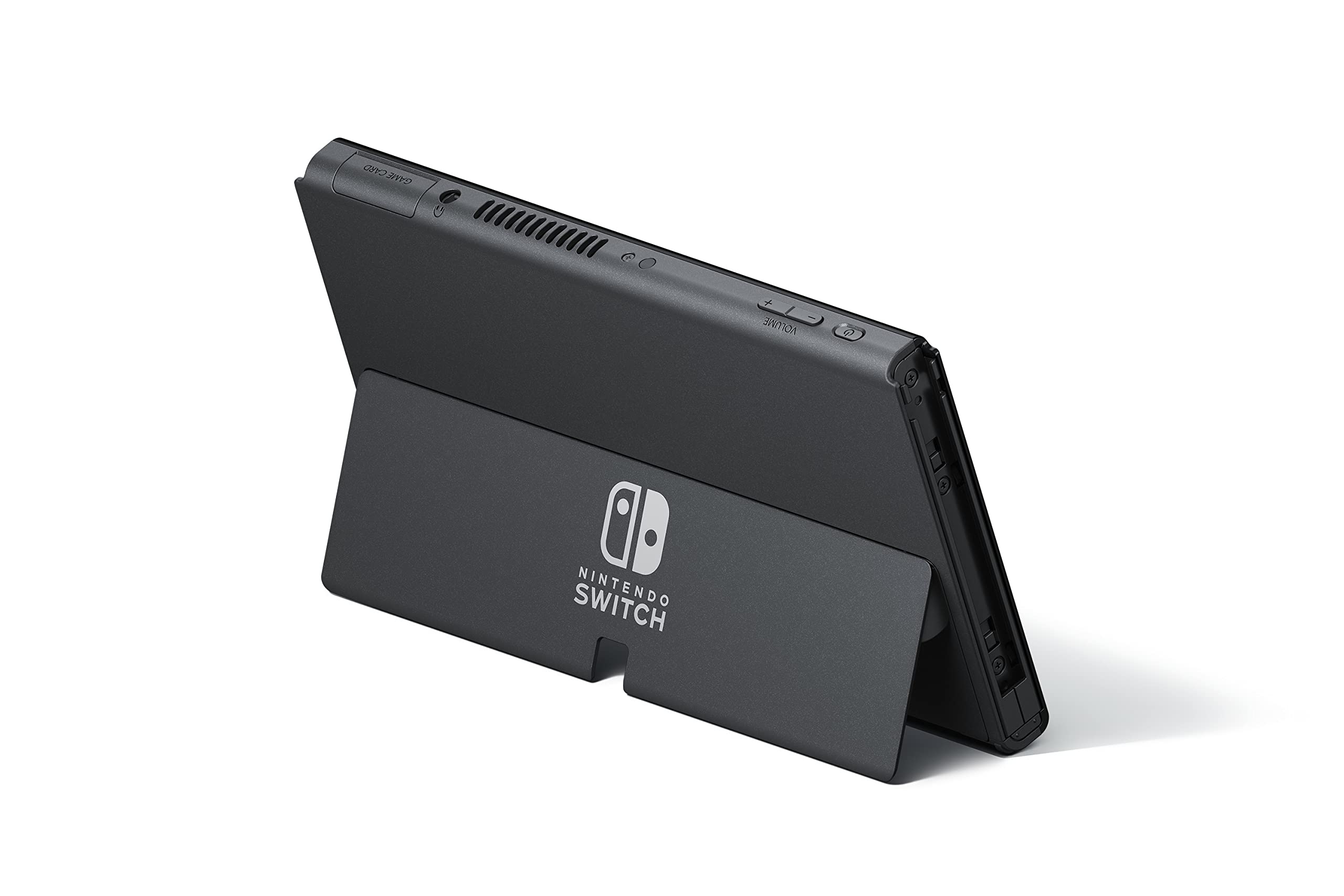 Nintendo Switch (OLED model) w/Neon Red & Neon Blue Joy-Con (Renewed Premium)